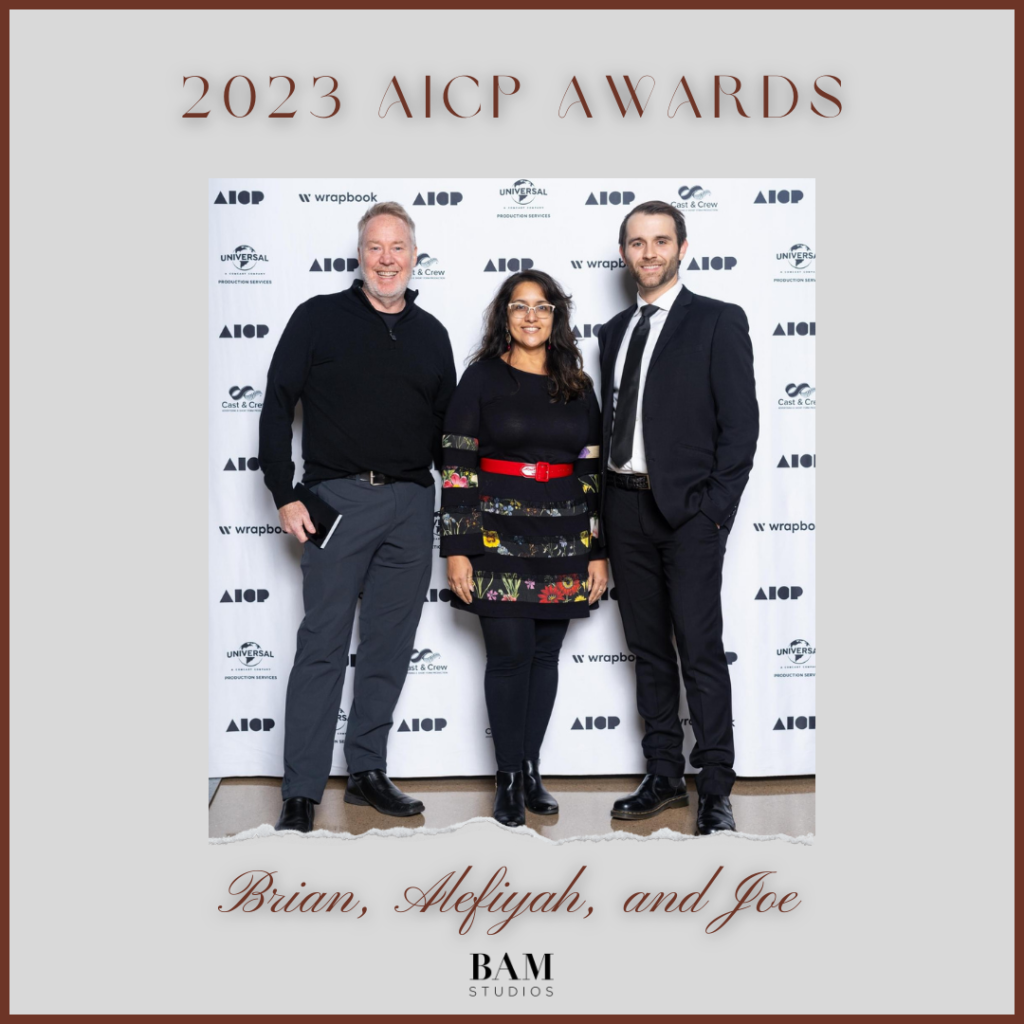 BAM team attends the 2023 AICP Awards in Chicago! - BAM Studios