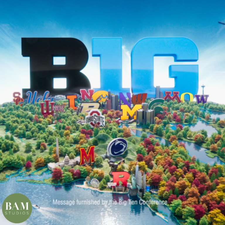 Big Ten's new version of the iconic "Maps" spot is online! - BAM Studios