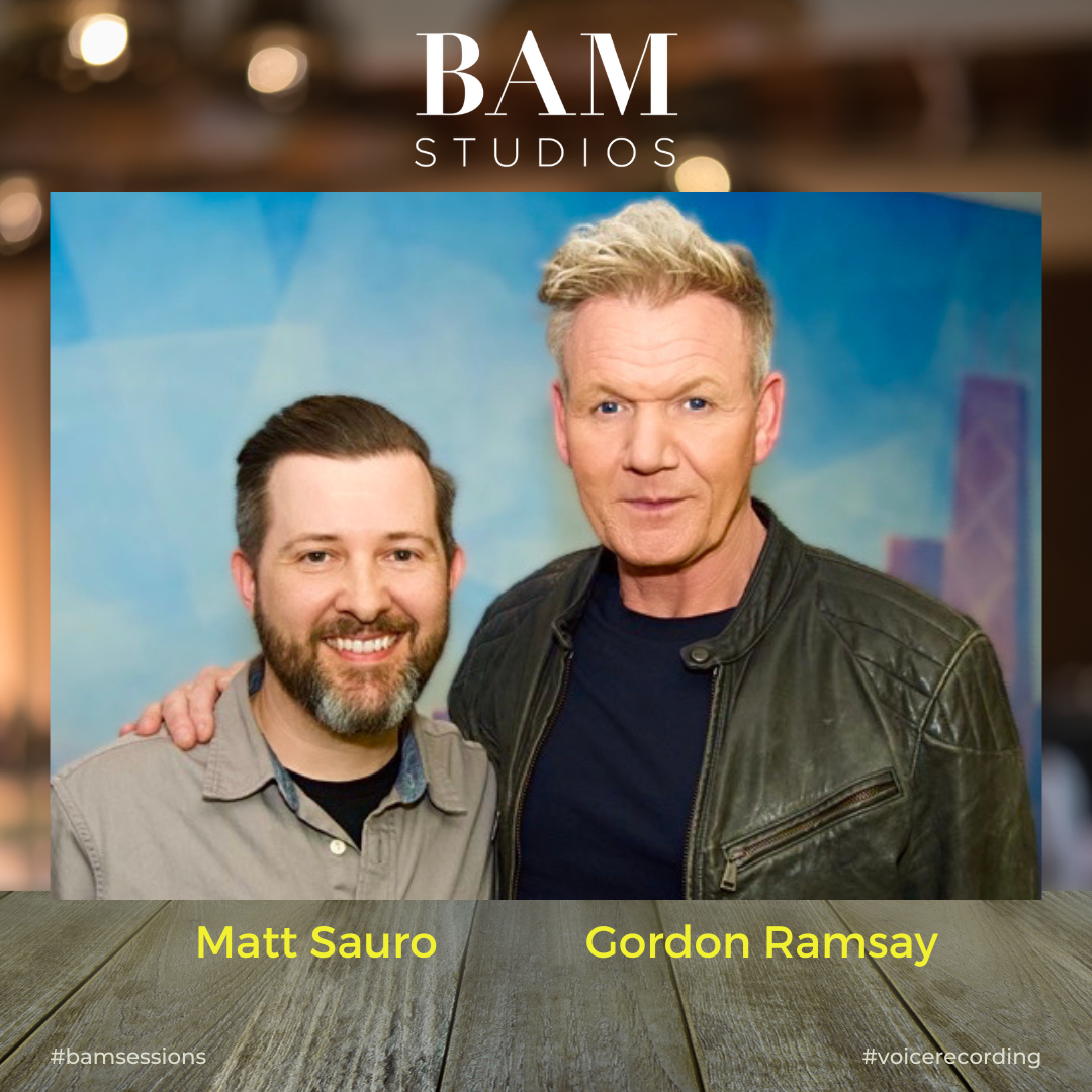Gordon Ramsay Records at BAM! - BAM Studios