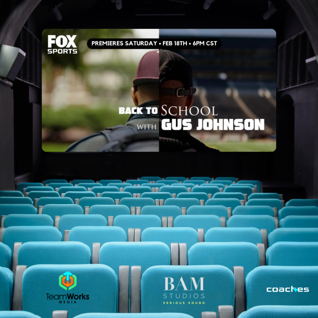 Fox Sports Gus Johnson Documentary premieres tomorrow! - BAM Studios