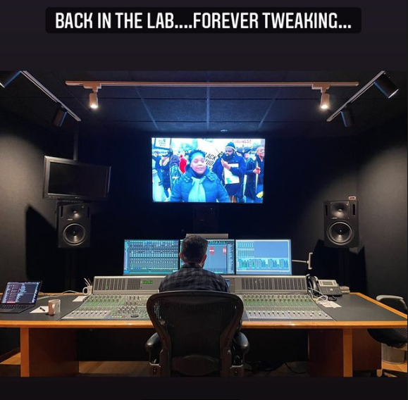 Director Kevin Shaw tweaking "LTLLS" mix at BAM today! - BAM Studios